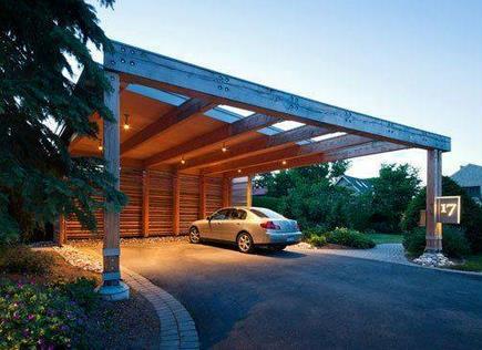 Fabulosos Porches Modernos para Proteger tu Auto - MuchosTips
